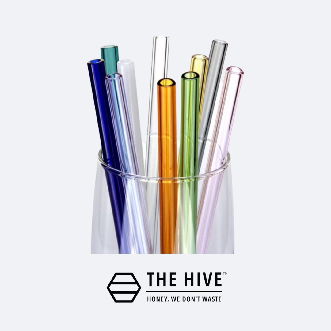 The Hive Glass Straw – Thehiveecostore