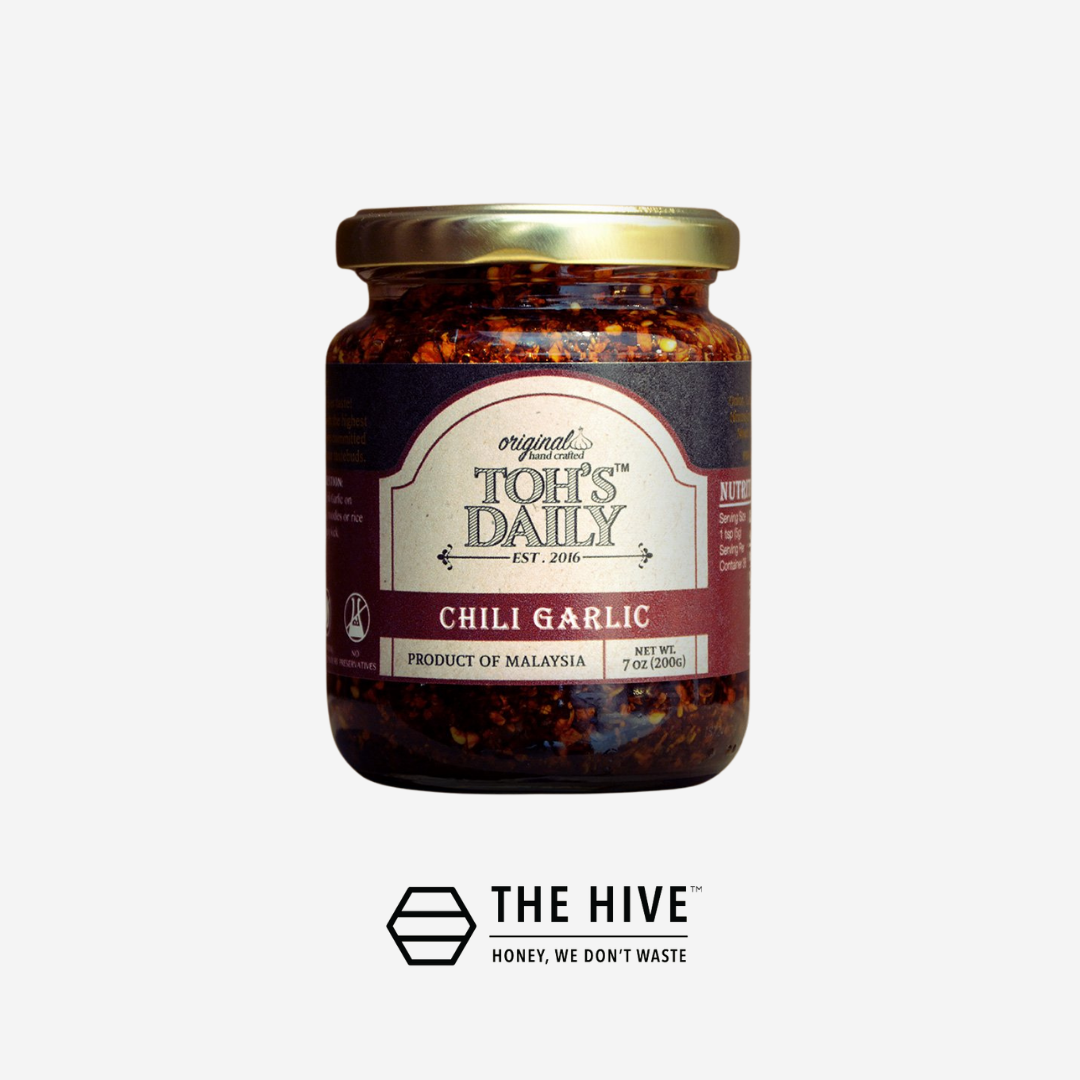 Toh's Daily Chilli Garlic Original (200g) – Thehiveecostore